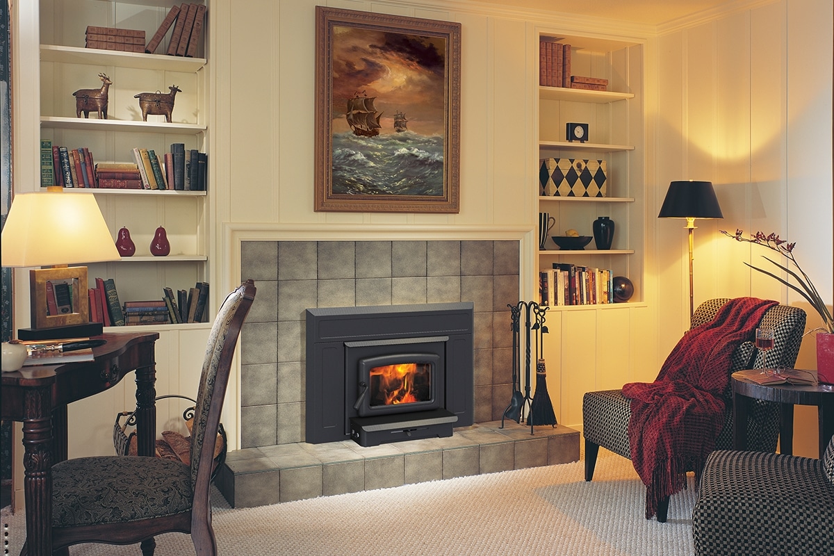 Vista Insert: Efficient Heating for Smaller Fireplaces | Heat Savers